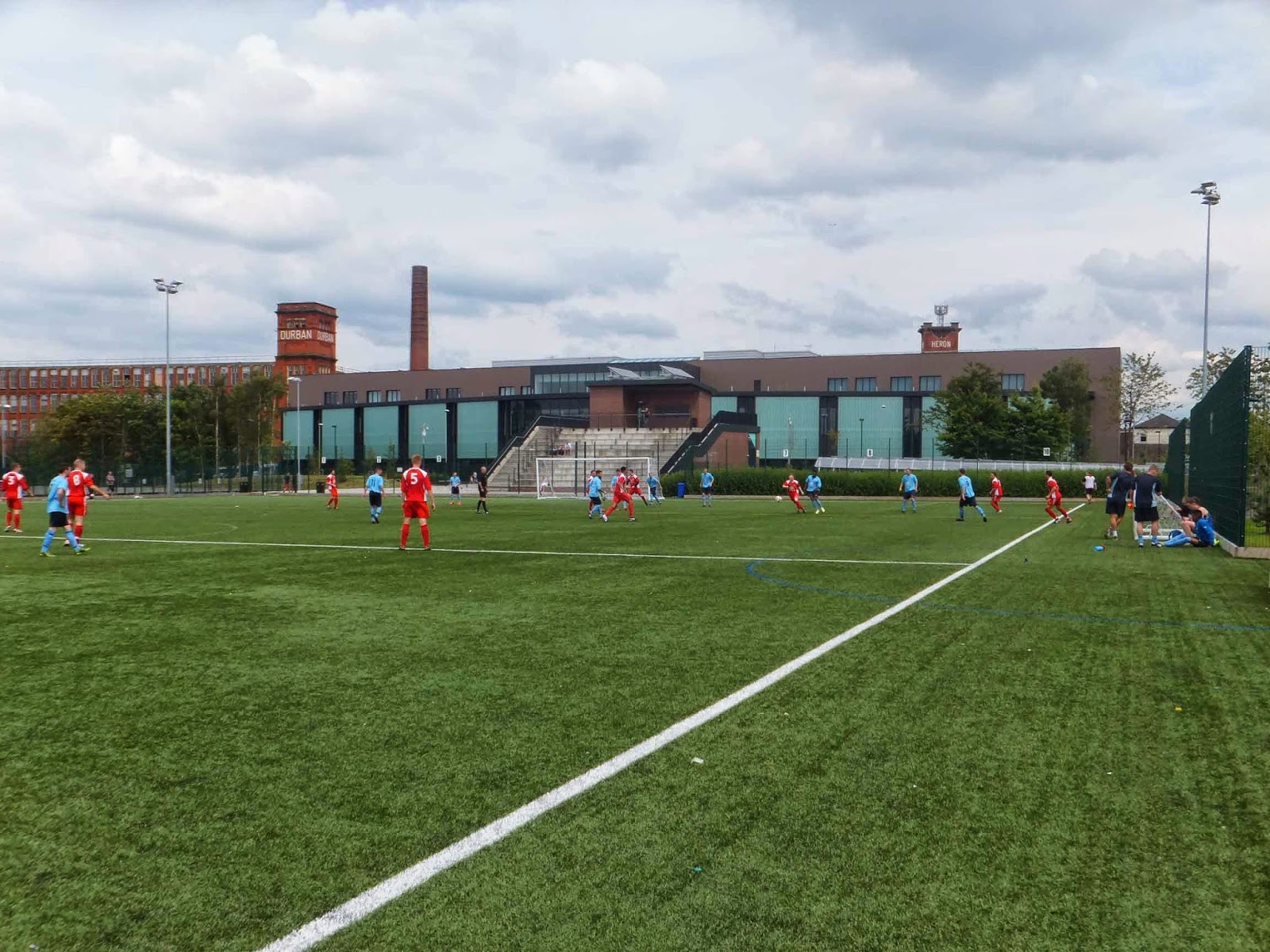 Chadderton v Runcorn Town at Oasis Academy